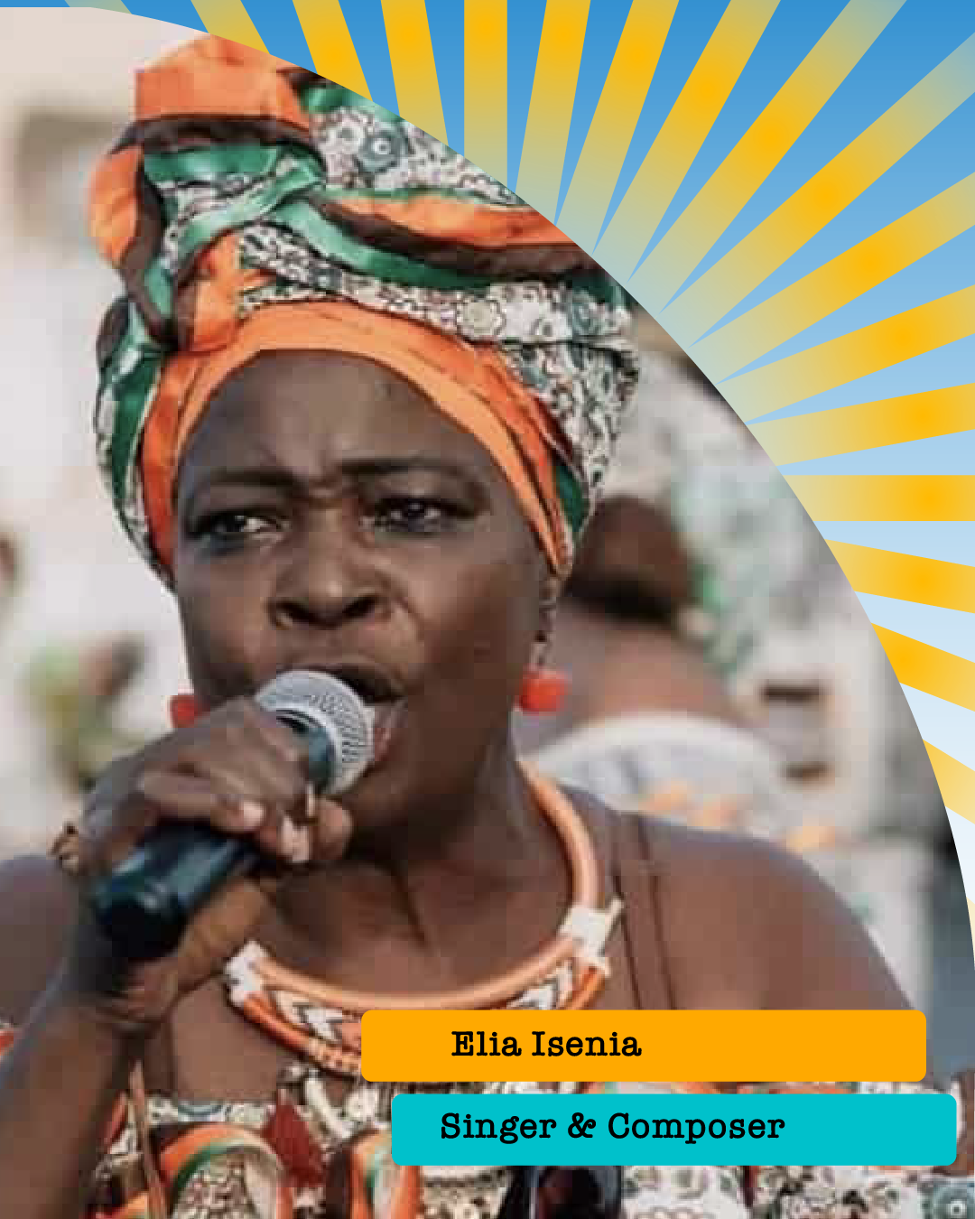 Elia Isenia: The first queen of Tumba - Fleur de Marie Freedom Festival